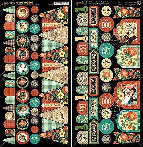 Graphic 45 Raining Cats and Dogs Banners - Crafts by Gerrie